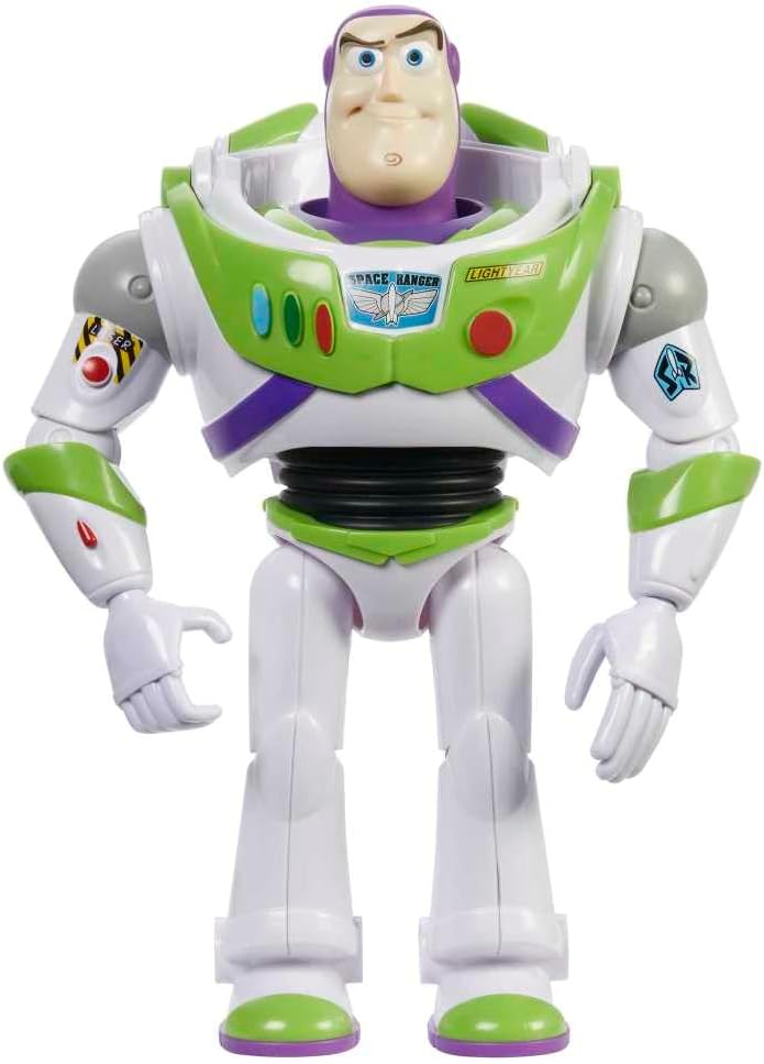 Mattel Disney Pixar Buzz Lightyear Large Action Figure 12 in Scale ...